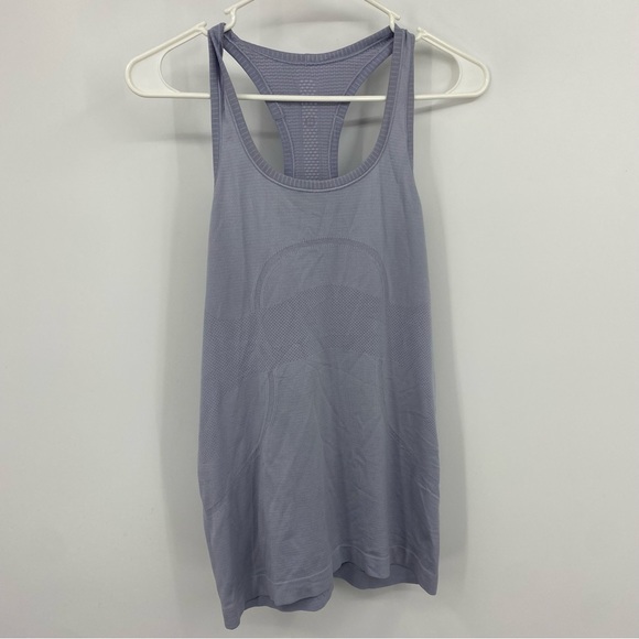 lululemon athletica | Tops | Lululemon Light Blue Swiftly Tech Tank Top ...